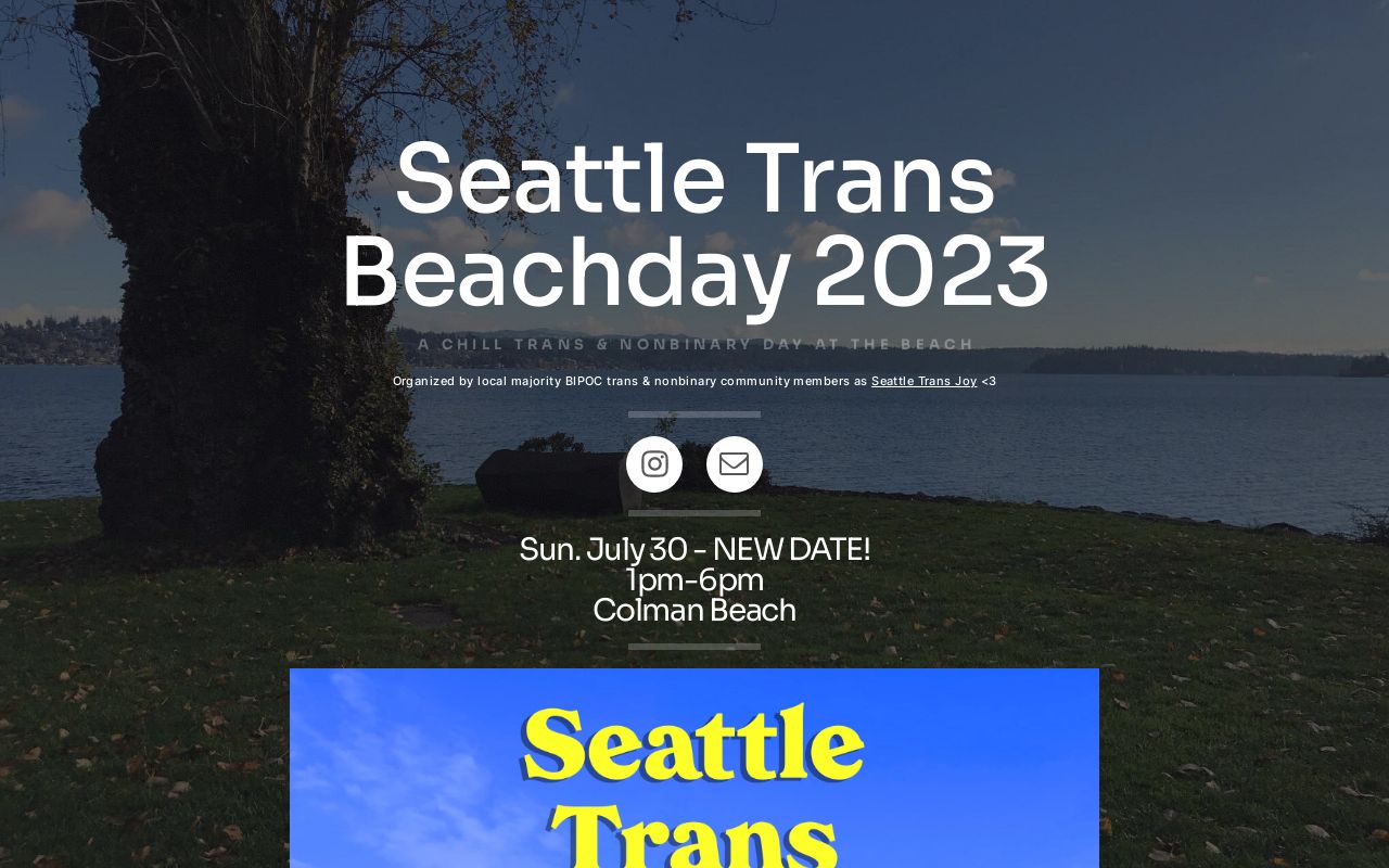Seattle Trans Beachday 2023